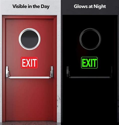 Señal De Aluminio Con Texto En Ingles Glows For Up To Envío gratis