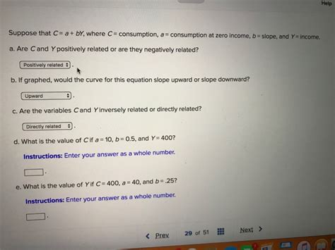 Solved Help Suppose That C A BY Where C Consumption Chegg