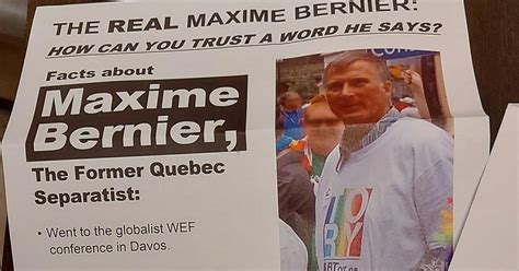 Conservative Party Sent Homophobic Mailings Attacking Maxime Bernier