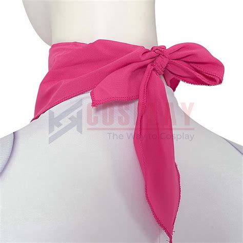 Super Mario Bros Cosplay Costume Princess Peach Jumpsuit