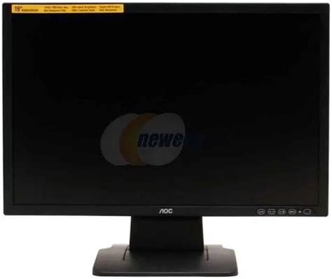 Aoc 19 Active Matrix Tft Lcd Wxga Lcd Monitor 8 Ms D Sub Dvi 193fwk
