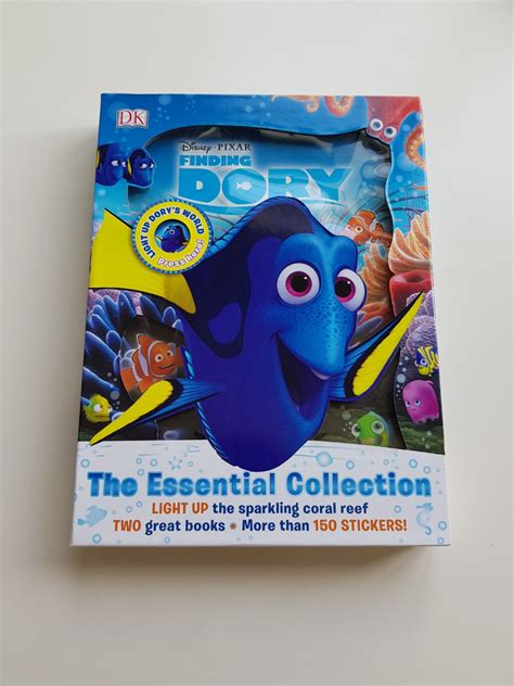 Disney Pixar Finding Dory Book With Light And Stickers Hobbies And Toys