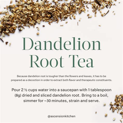 How To Make Dandelion Root Tea Larrea Restaurant In Las Vegas Nv