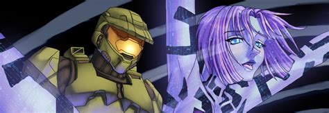 Cortana And The Cheif By Pinkuh On Deviantart
