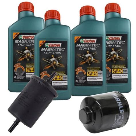 Kit Revis O Litros Leo W Sint Tico Castrol Filtro Leo Filtro Combust Vel Gol