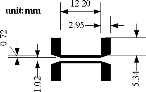 Layout And Dimensions Of The Proposed Microstrip Coupled Line Shown Download Scientific Diagram