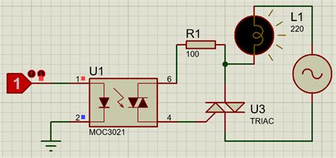 Moc3021 Optoisolator Pinout Working Examples Applications Datahsheet