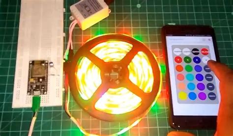 ESP RGB LED STRIP WIFI Control NODEMCU As A IR Remote For Led Strip Controlled Over Wifi