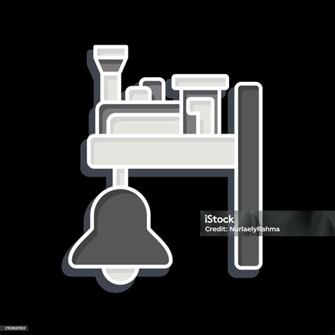 아이콘 기차 종소리 기차역 기호와 관련이 있습니다 광택 스타일 심플한 디자인 일러스트레이션 0명에 대한 스톡 벡터 아트 및 기타