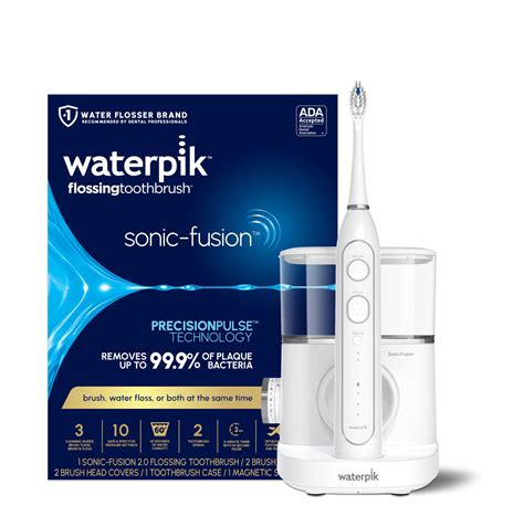 Mua Waterpik Sonic Fusion 20 Professional Flossing Electric Toothbrush With Water Flosser Combo