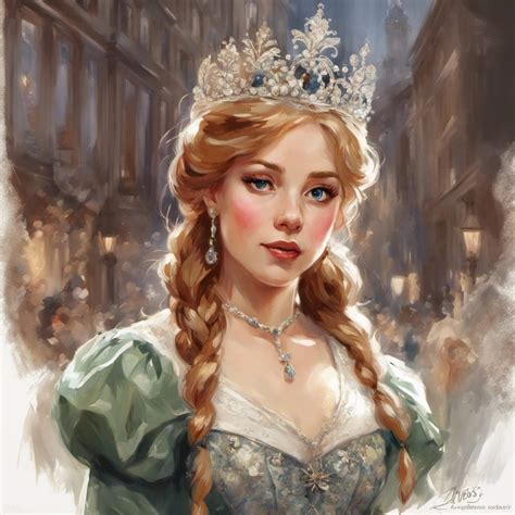 Anna Frozen ️ ️ Ai Generated Artwork Nightcafe Creator