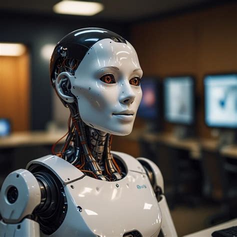 Everyday Tasks Executed By Anthropomorphic Robots Premium AI