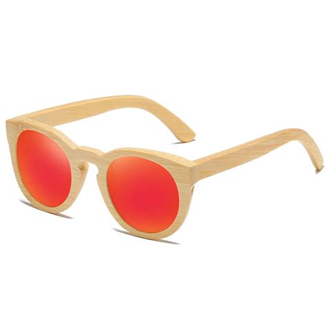 Gm Natural Bamboo Sunglasses Women Polarized Uv400 Grandado