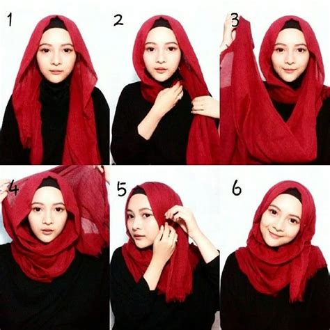 18 Tutorial Pashmina Hijab Simple Untuk Remaja 2024