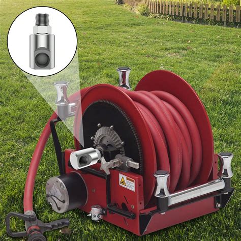 Garden Hose Reel Swivel Fitting 5000psi Max 304 Stainless Steel 12inch