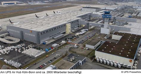 Ups Air Hub Köln Bonn Paketzentrum Von Ups
