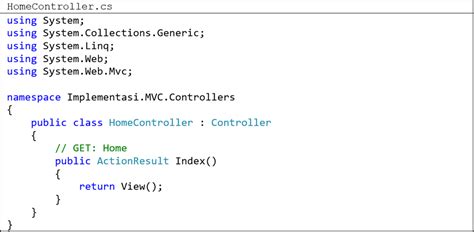 Asp Net Mvc Hello World M Reza Faisal