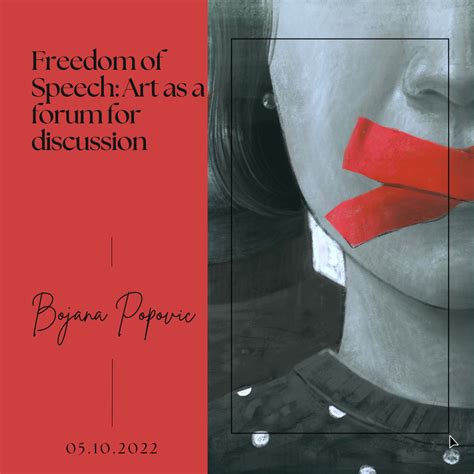 Freedom Of Speech Art As A Forum For Discussion Level