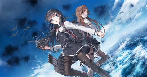 艦隊これくしょん 朝潮改二丁・荒潮改二 らんけぶ ⚓︎のイラスト Pixiv