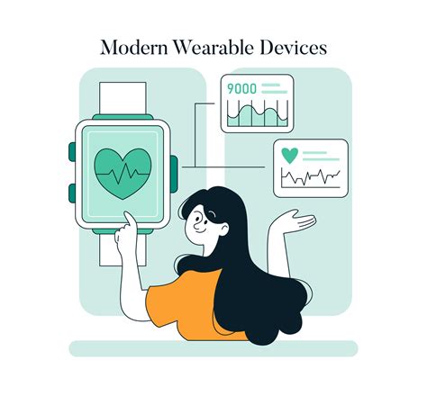 Wellness Monitoring Flat Illustration 47805358 Vector Art At Vecteezy