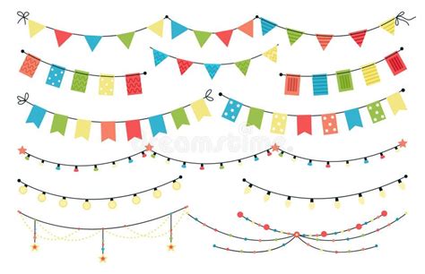 Colección De Banderas Colgantes Garland Gráfico Bandera Retro Cadena De Fletamento Para Fiesta
