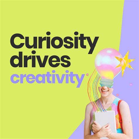 Curiosity And Creativity Instagram Post Premium Editable Template