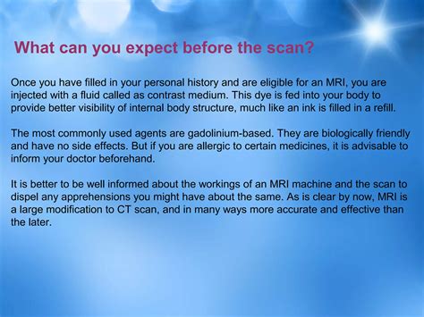Mri Scan Ppt Ppt
