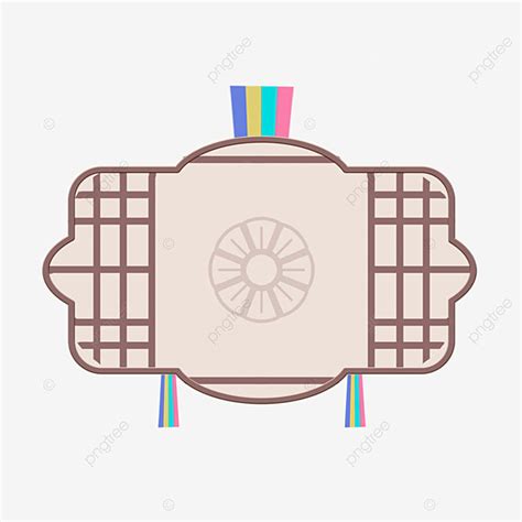 한국 일러스트 전통 문양 그레이 스트라이프 펜던트 테두리 전통 레이스 화려한 패턴 패턴 스타일 Png 일러스트 및 Psd 이미지 무료 다운로드 Pngtree