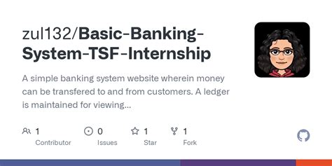 Github Zul Basic Banking System Tsf Internship A Simple Banking
