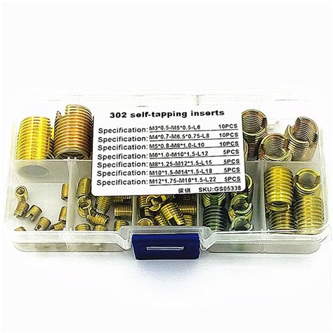 50pcs M3 M4 M5 M6 M8 M10 M12 Carbon Steel Thread R Grandado