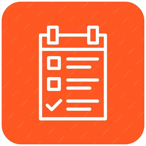 Premium Vector Checklist Vector Icon Design Illustration