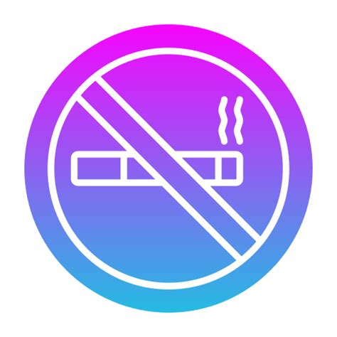 No Smoke Generic Gradient Fill Icon
