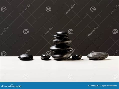 Closeup Of Hot Massage Stones Stock Image Image Of Rock Culture