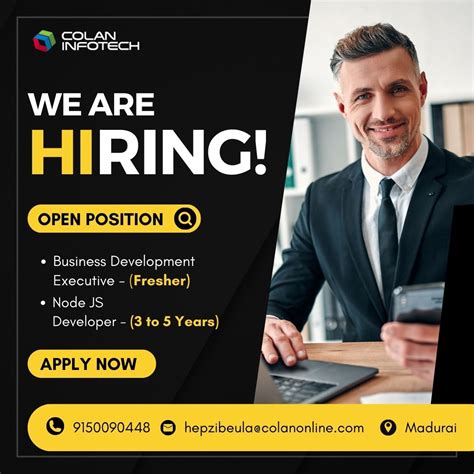 Hiring Jobopening Careeropportunity Businessdevelopment Nodejs Nodejsdeveloper Techjobs