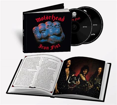Motorhead Iron Fist 40th Anniversary 2cd Mediabook