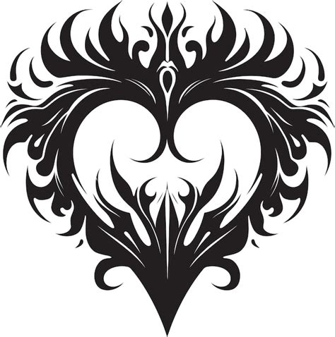 Marca De La Devoción Eterna Diseño Del Icono Del Corazón Sagrado