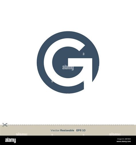 Letter G Vector Logo Template Illustration Design Stock Photo Alamy