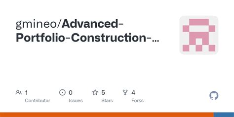 advanced portfolio construction and analysis with python week 4 ipynb