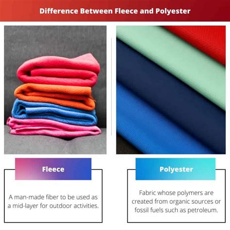 Fleece Vs Polyester Difference And Comparison