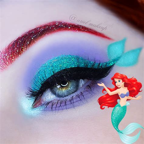 Ariel Make Up ~ Make Up And Beauty With A Princess Touch ♕ The Mermaid