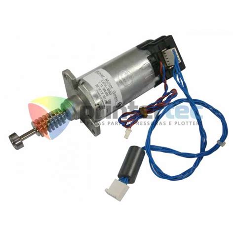 Motor Hp Dsj 2000 3500 3800 Do Papel Eixo X