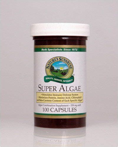 Super Algae | Herbal detox, Natures sunshine, Herbalism