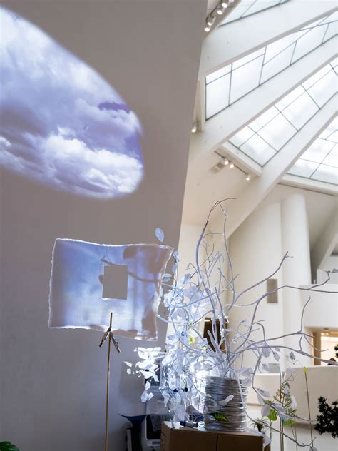 Sarah Sze Pictures At An Exhibition Rue De Ponthieu Paris June 25