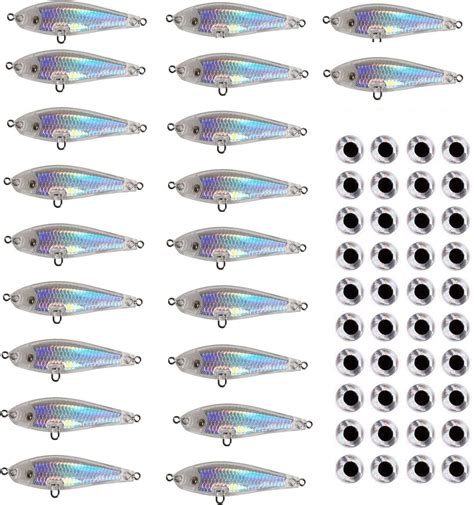 Bulk Unpainted Blank Crankbaits Minnow Vib Popper Topwater Bass Fishing