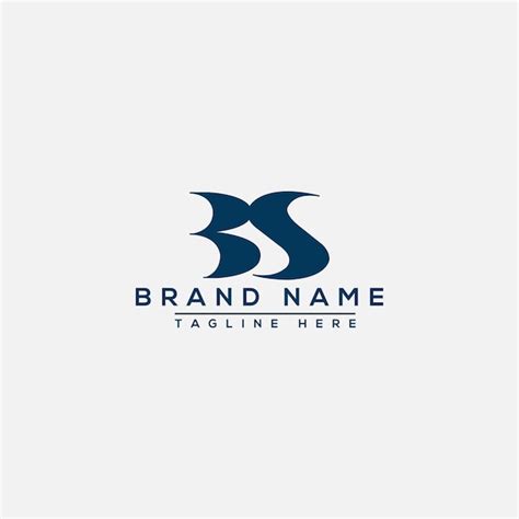 Premium Vector Bs Logo Design Template Vector Graphic Branding Element