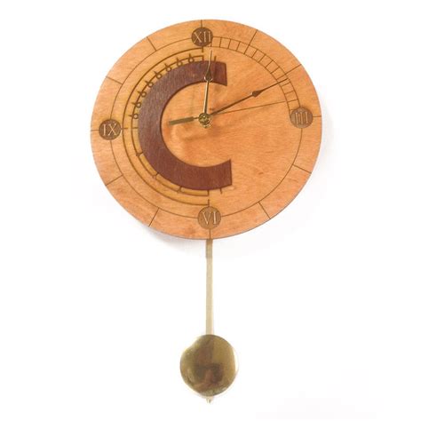 Wooden Chrono Trigger Clock With Swinging Pendulum By Gamevetz