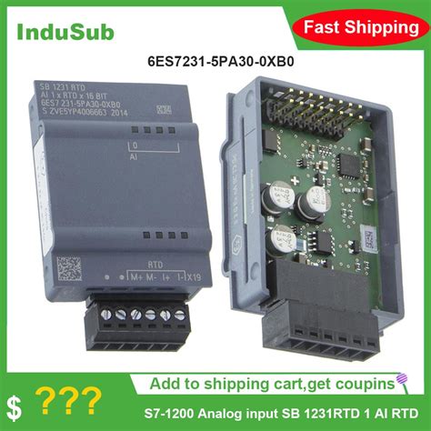 Original 6es7231 5pa30 0xb0 Plc S7 1200 Sb 1231rtd 6es72315pa300xb0 Plc