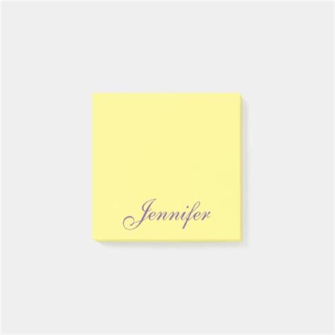 Personalized Post It Sticky Notes