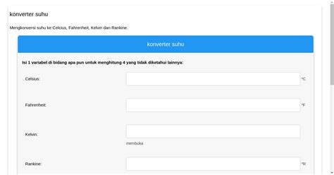 Pengonversi Suhu Gratis Solusi Lengkap Anda