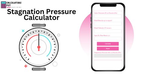 Stagnation Pressure Calculator Calculatorspot